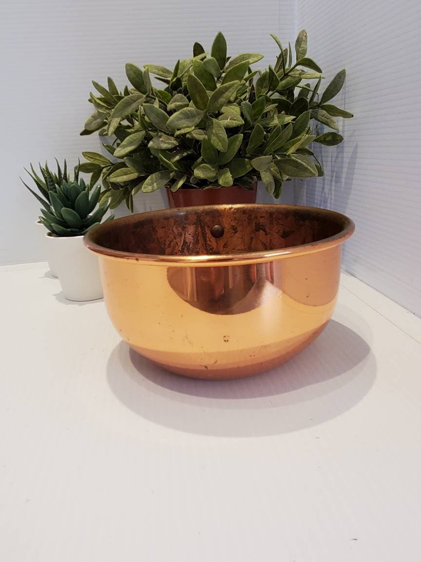 Vintage Coppercraft Guild Copper Pot Copper Mixing Bowl | Etsy