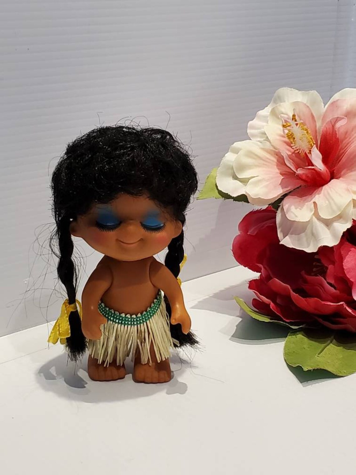 Vintage 60s Rubber Hawaiian Hula Girl Doll Polynesian Doll - Etsy