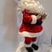 Vintage Animated Santa Claus Head Arms Move, Moving Plug in Santa ...