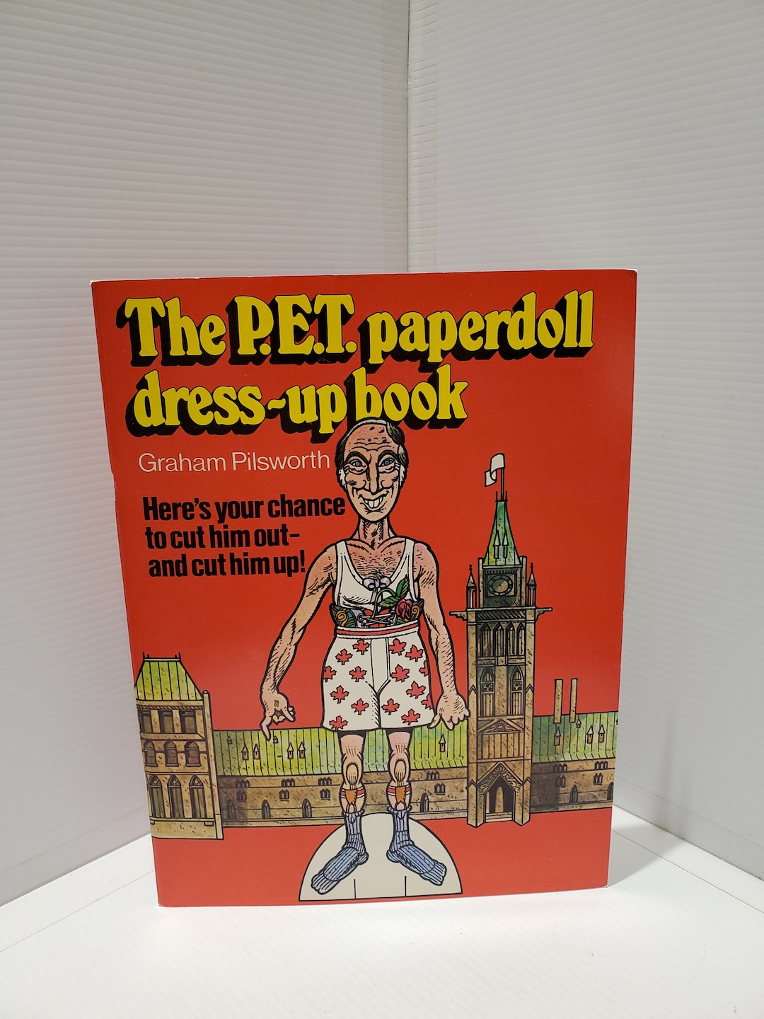 Vintage 80s Pierre Trudeau Paper Doll Book - Etsy