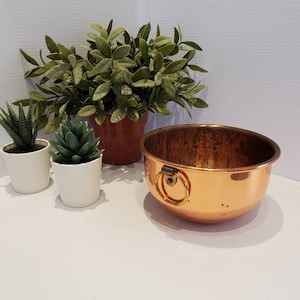 Vintage Coppercraft Guild Copper Pot, Copper Mixing Bowl, Copper ...