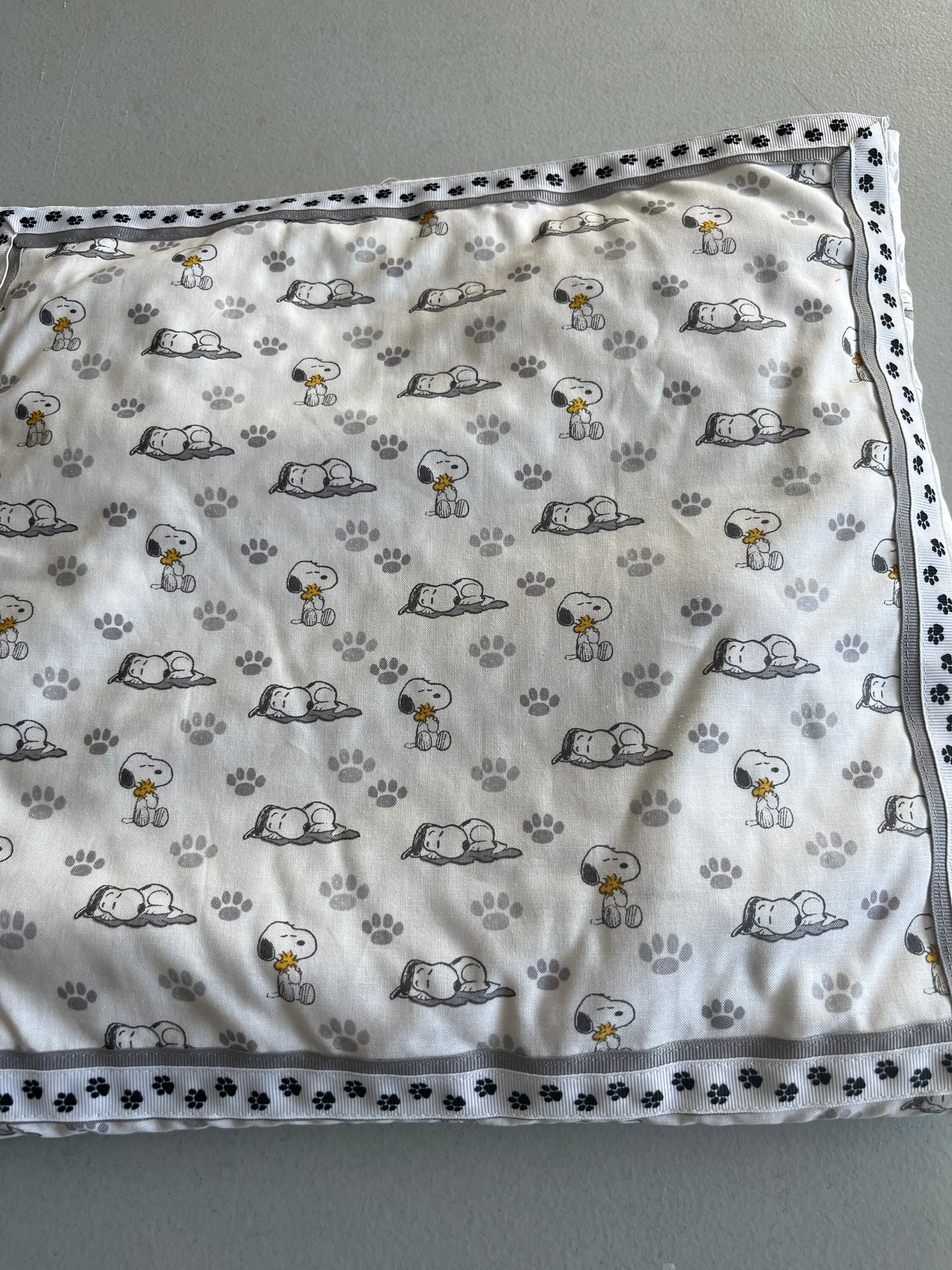 Sleeping Baby Snoopy Pillow Blanket With Matching Changing Pad - Etsy