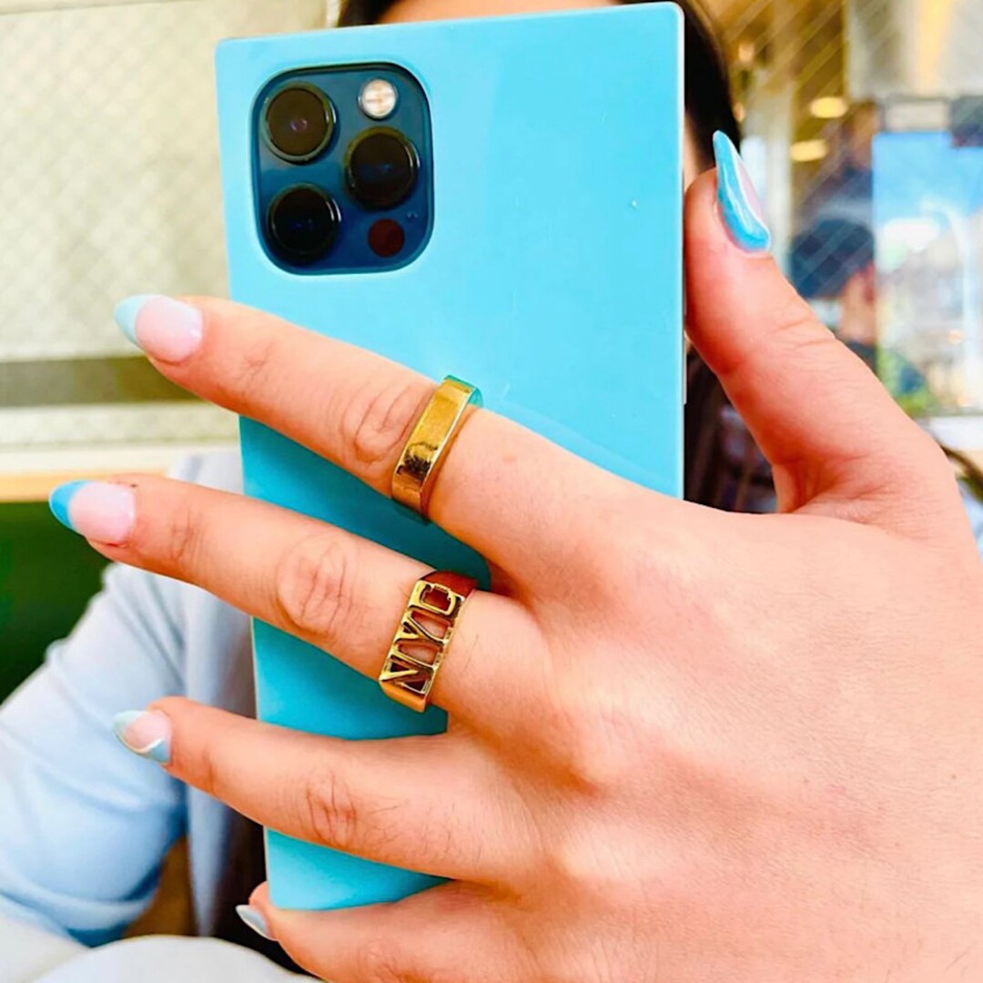 New York City Ring| City Ring | 18k Gold Plated | New York Ring| NYC ...