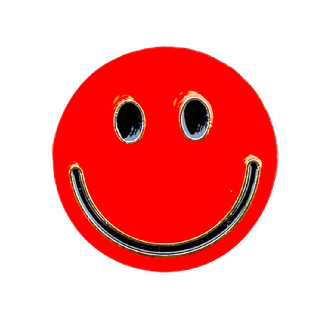Happy Face Pin |small Pin| Tiny Pin| Yellow Smiley Pin| Smile Pin| Smiley Pin| Happiness Pin - Etsy