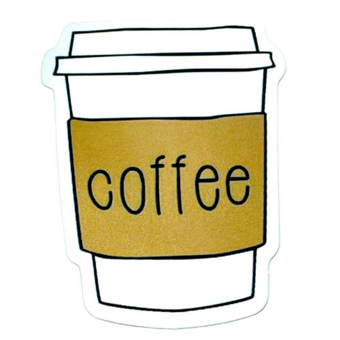 Caffeine Stickers | Sticker for Folders | Coffee Mug Decal | Sticker ...