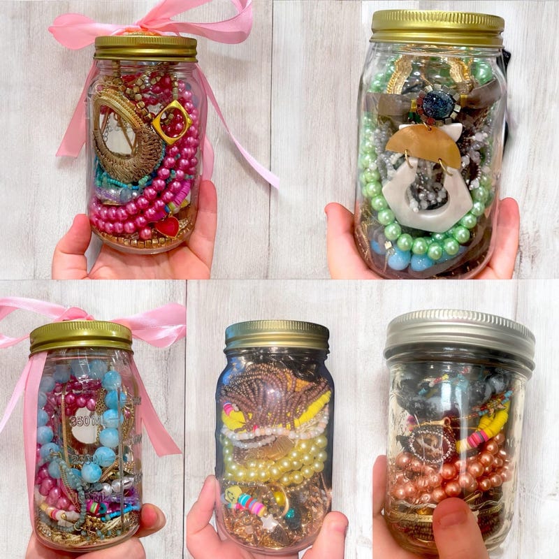 Goth Jewelry Jars Mystery - Etsy