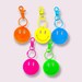 Happy Face Neon Sign| Smile Neon Sign| Happy Keychain| Smile Keychain ...