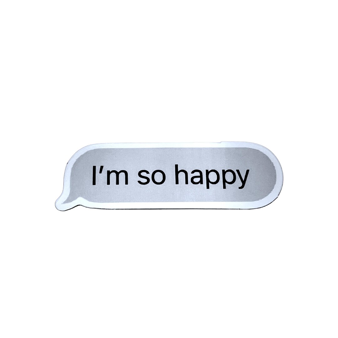 Happy Vibes | Posi Sticker | Smile Boost | Cheerful Art | Uplift Mood ...