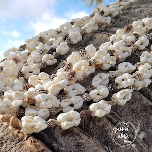 Hawaiian Lei, Seashell Lei, Seashell Necklace, Multilayer Necklace ...