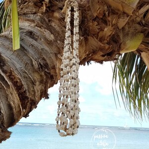 Hawaiian Lei, Seashell Lei, Seashell Necklace, Multilayer Necklace ...