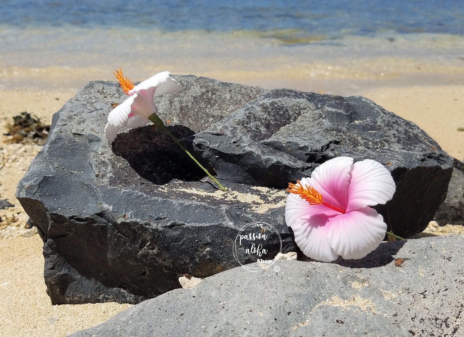 Hibiscus Hair Stick, Tropical Flower, Hawaiian Flower Hair Pick, Ear ...