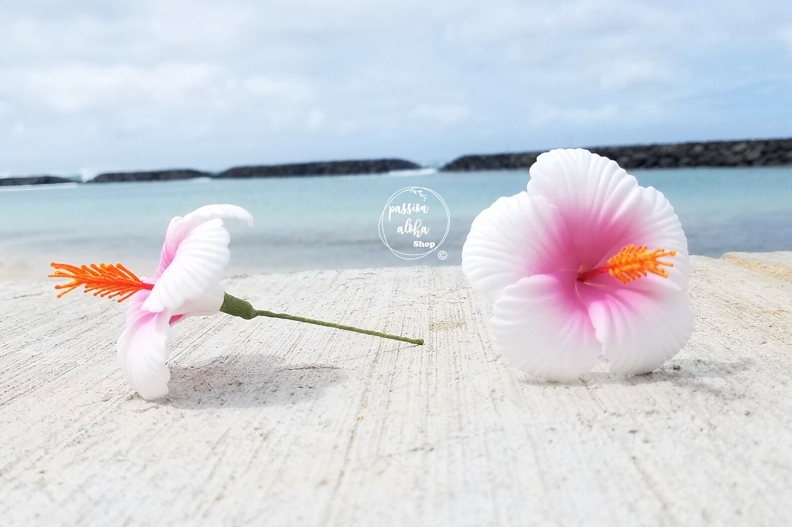 Hibiscus Hair Stick Tropical Flower Hawaiian Flower Hair - Etsy
