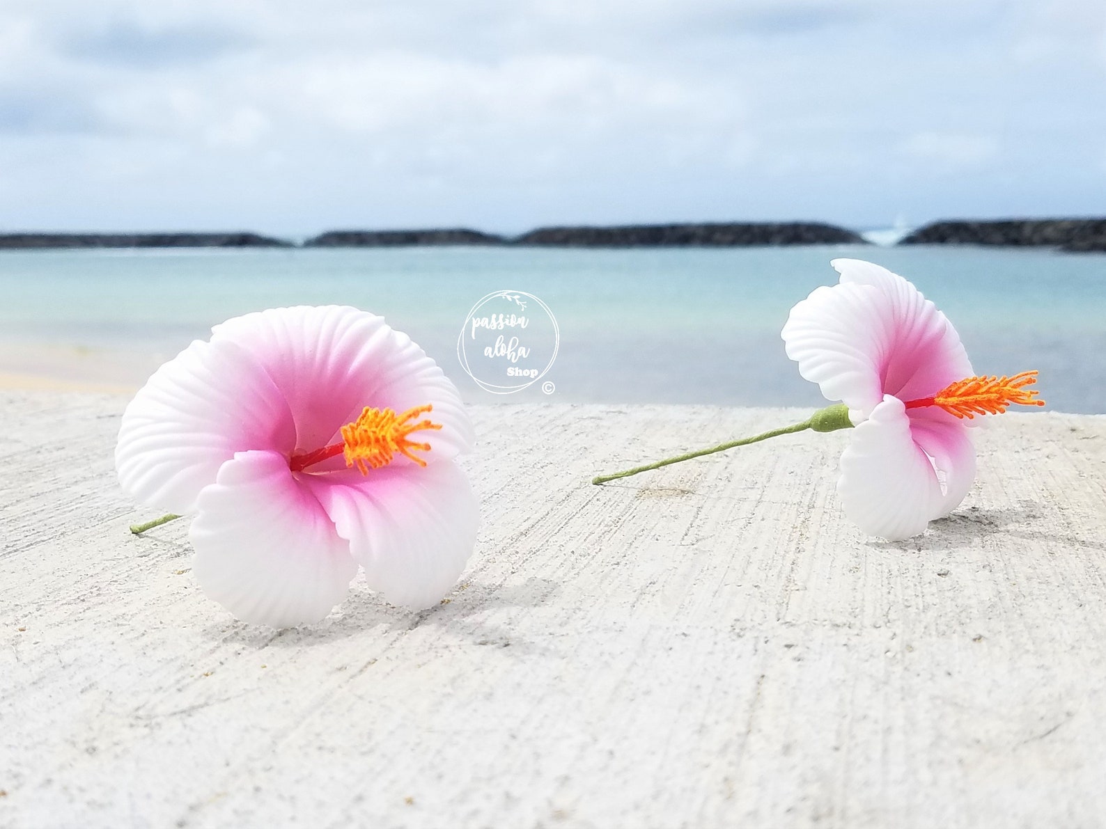 Hibiscus Hair Stick Tropical Flower Hawaiian Flower Hair - Etsy