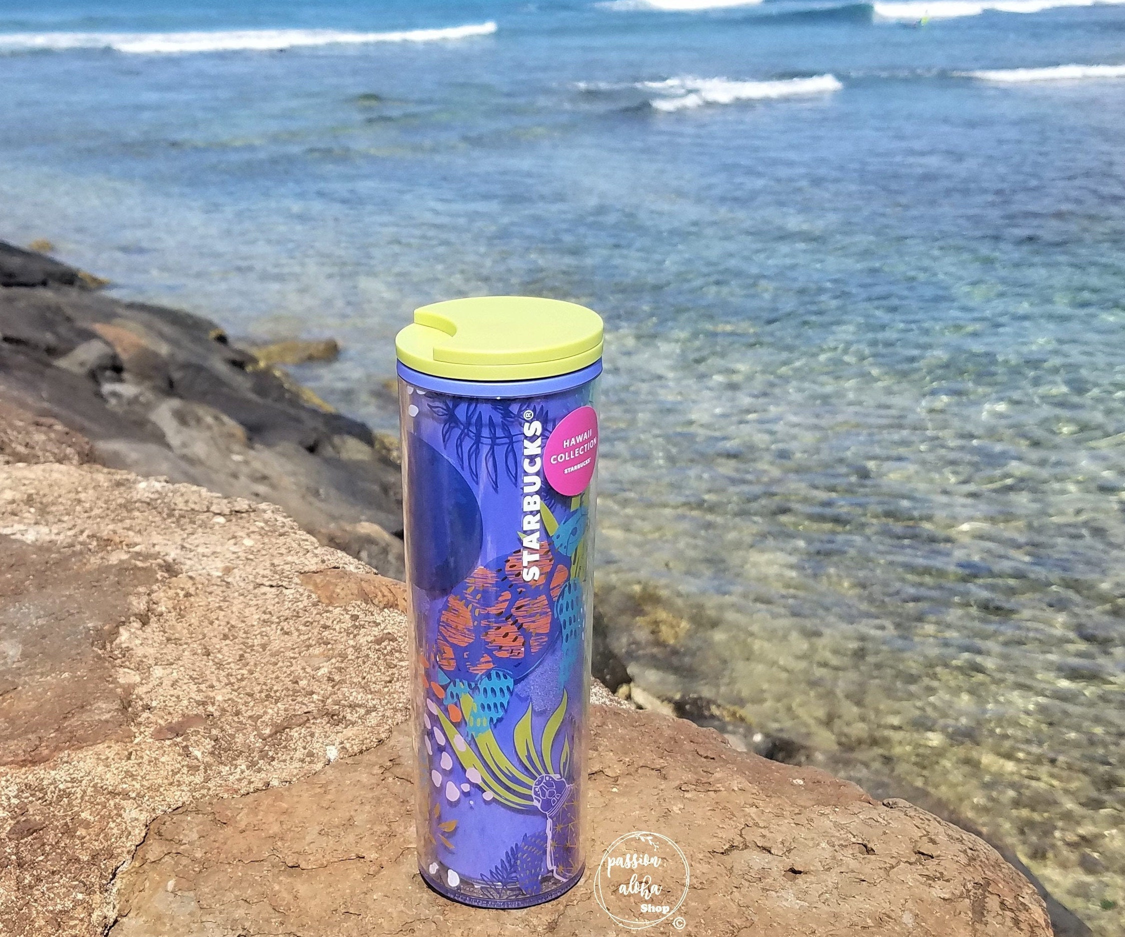 Starbucks Hawaii Collection Exclusive Sea Turtle Tumbler, 16 Oz Blue ...