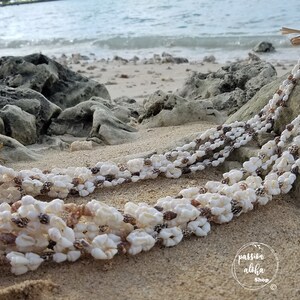 Hawaiian Lei, Seashell Lei, Seashell Necklace, Multilayer Necklace ...