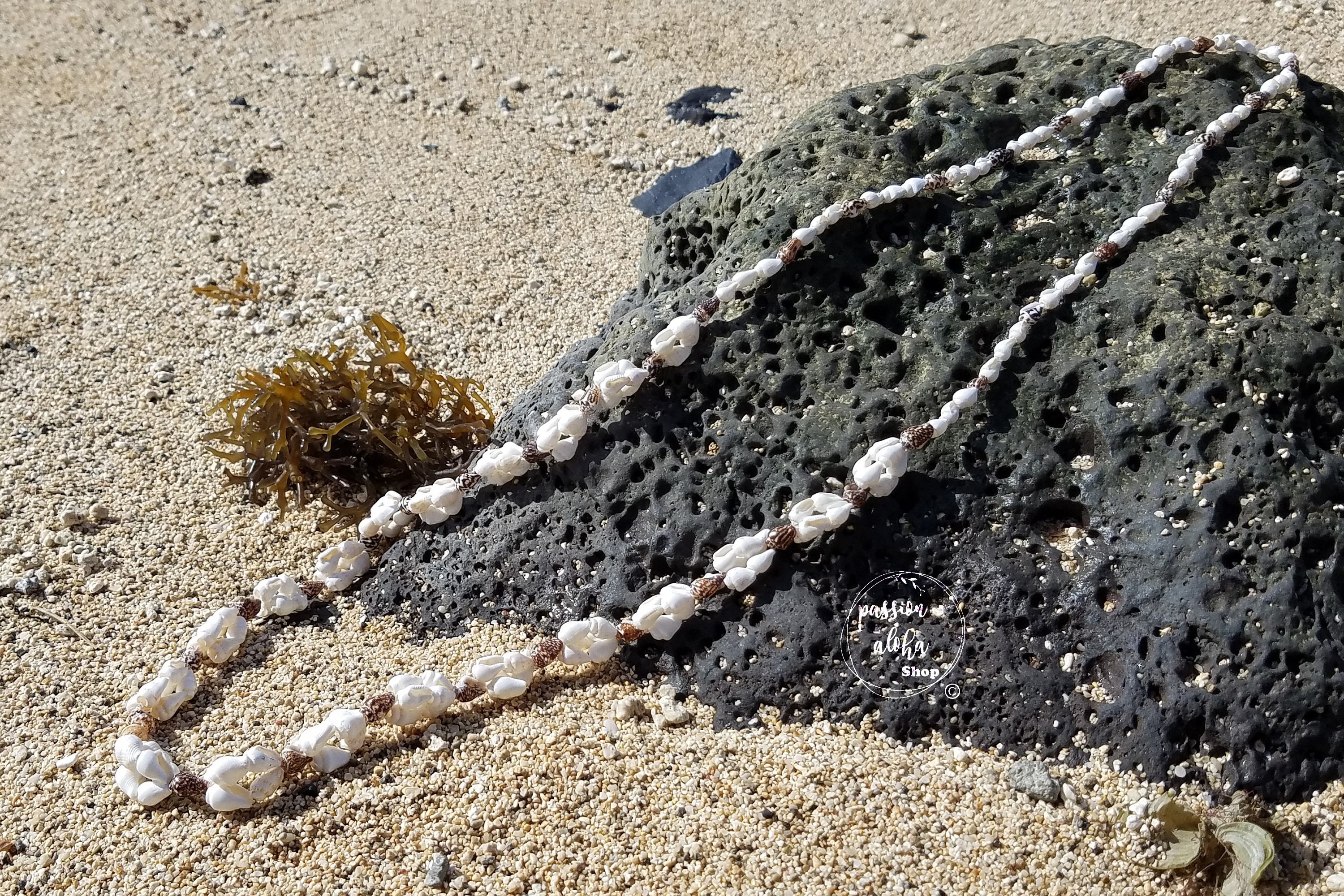 Hawaiian Lei, Seashell Lei, Seashell Necklace, Multilayer Necklace ...