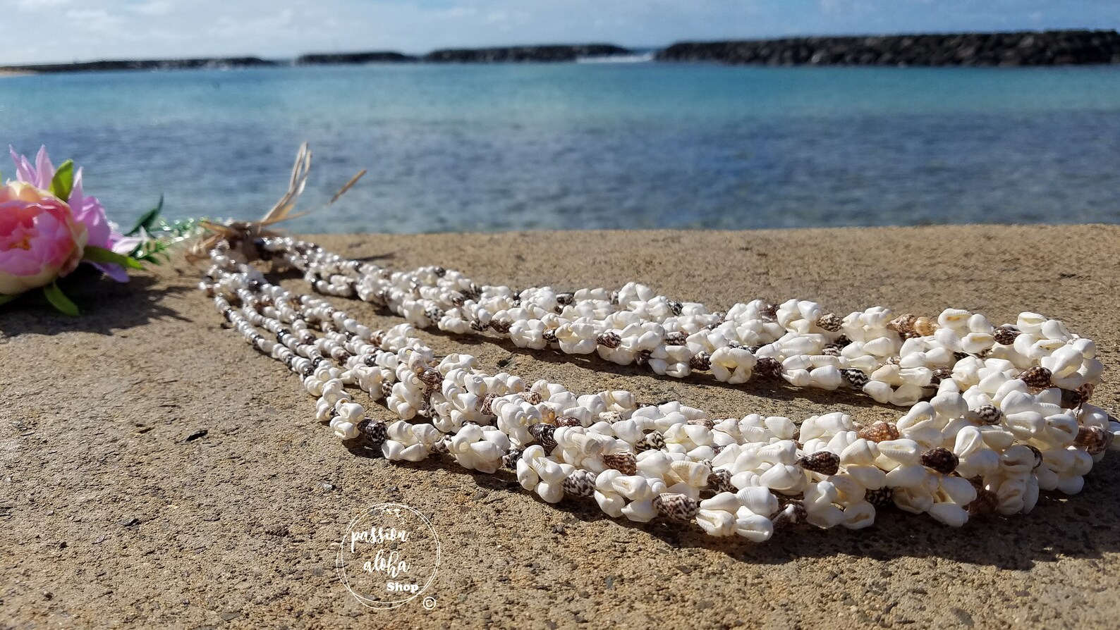 Hawaiian Lei Seashell Lei Seashell Necklace Multilayer | Etsy