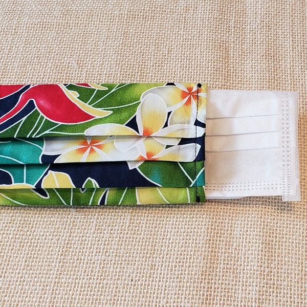 Tropical Face Mask - Etsy