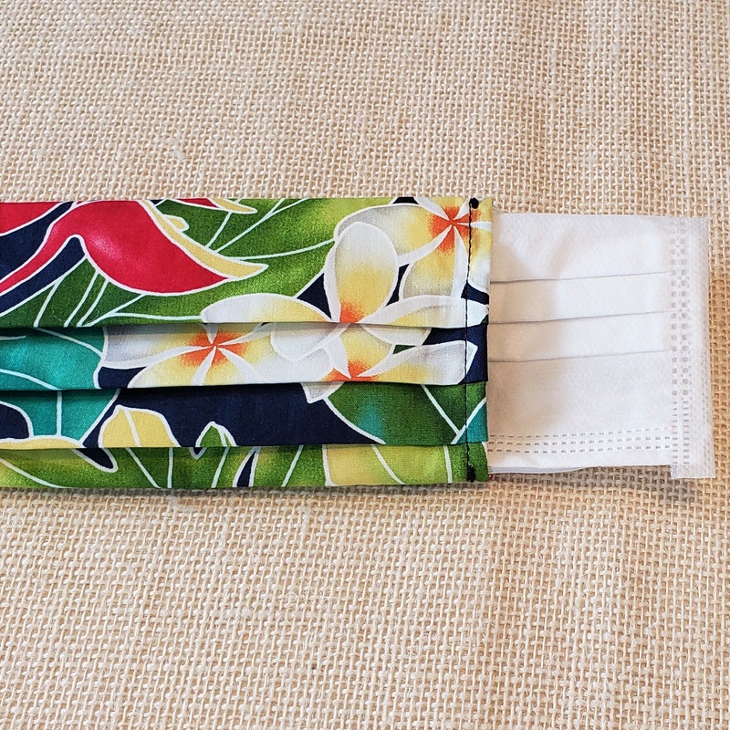 Tropical Face Mask - Etsy