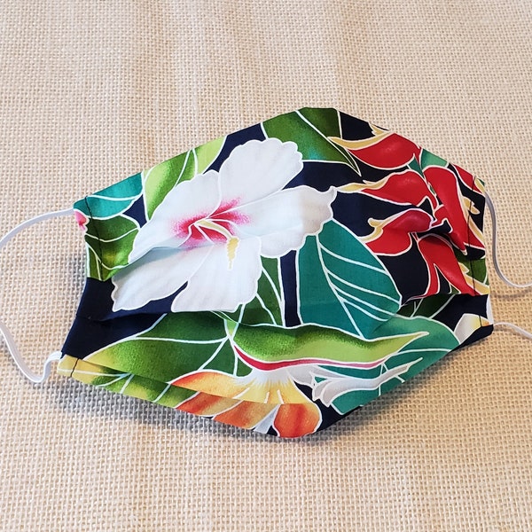 Tropical Face Mask - Etsy