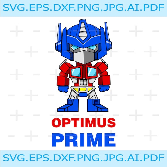 Optimus Prime Face Logo Optimus Prime Transformers" Sticker For Sale