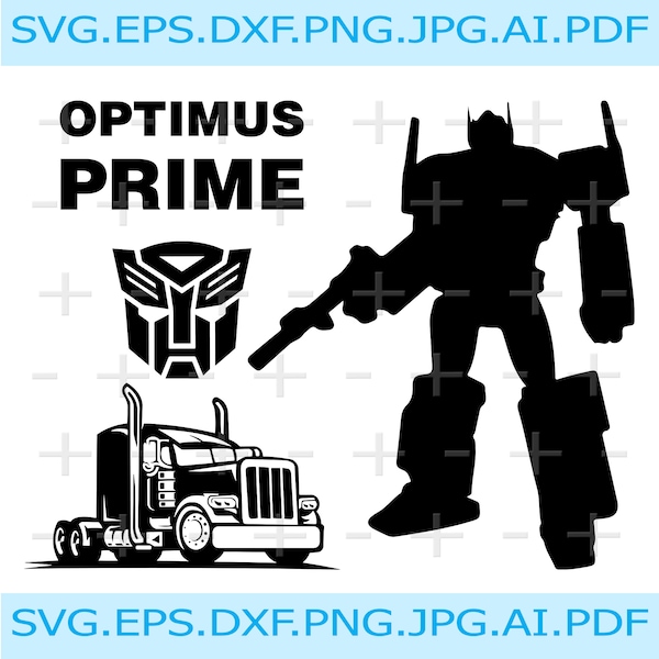 Optimus Prime Decal - Etsy