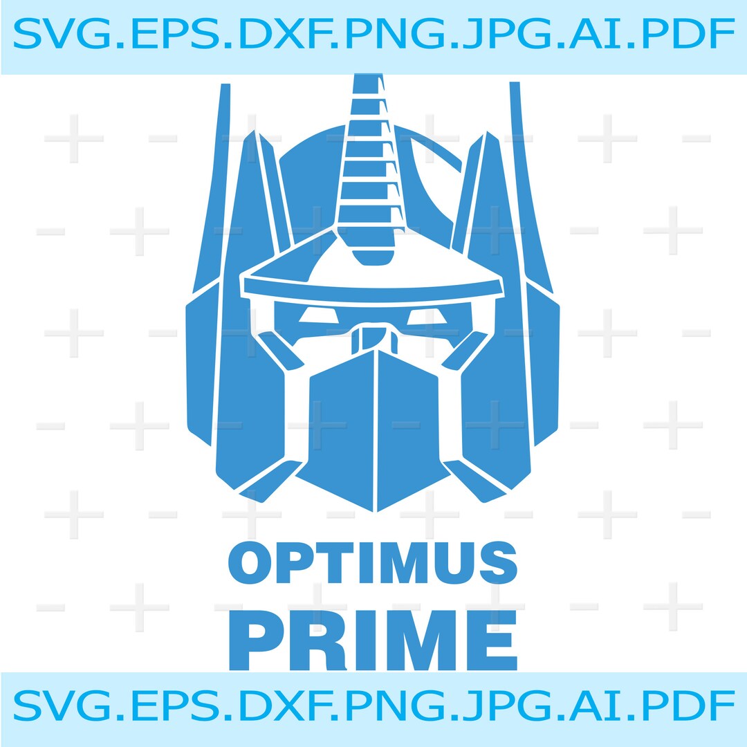 Optimus Prime Svg, Optimus Prime Vector, Optimus Prime Face, Optimus ...