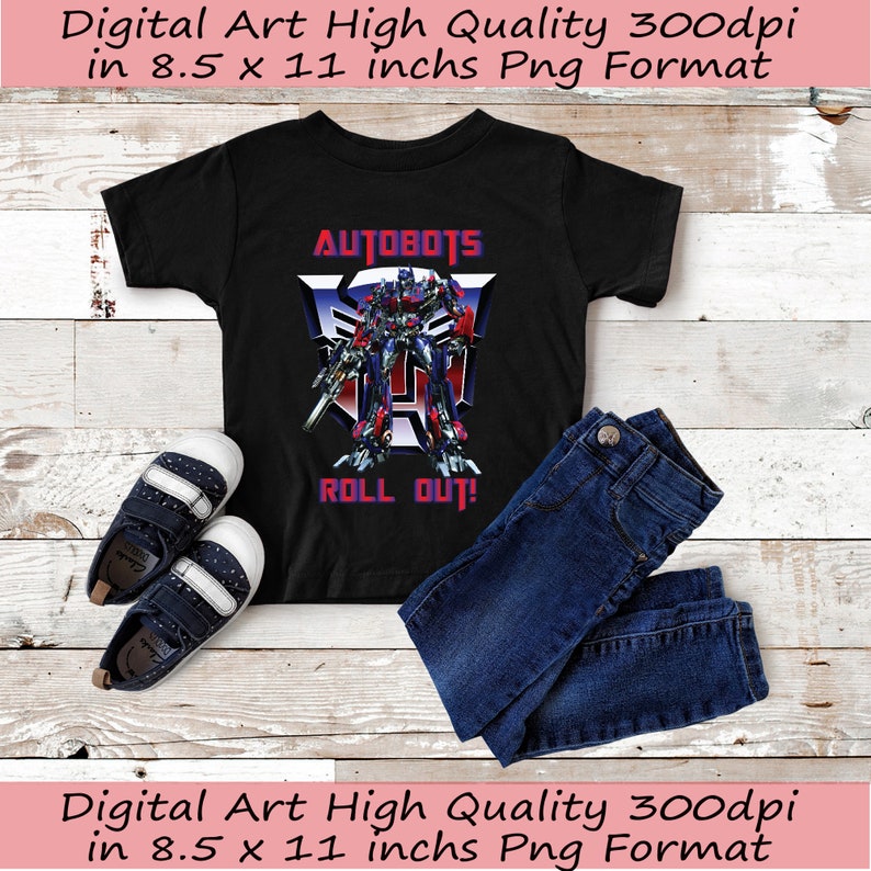 Optimus Prime Autobots Roll Out PNG Clipart (digital Download) - Etsy