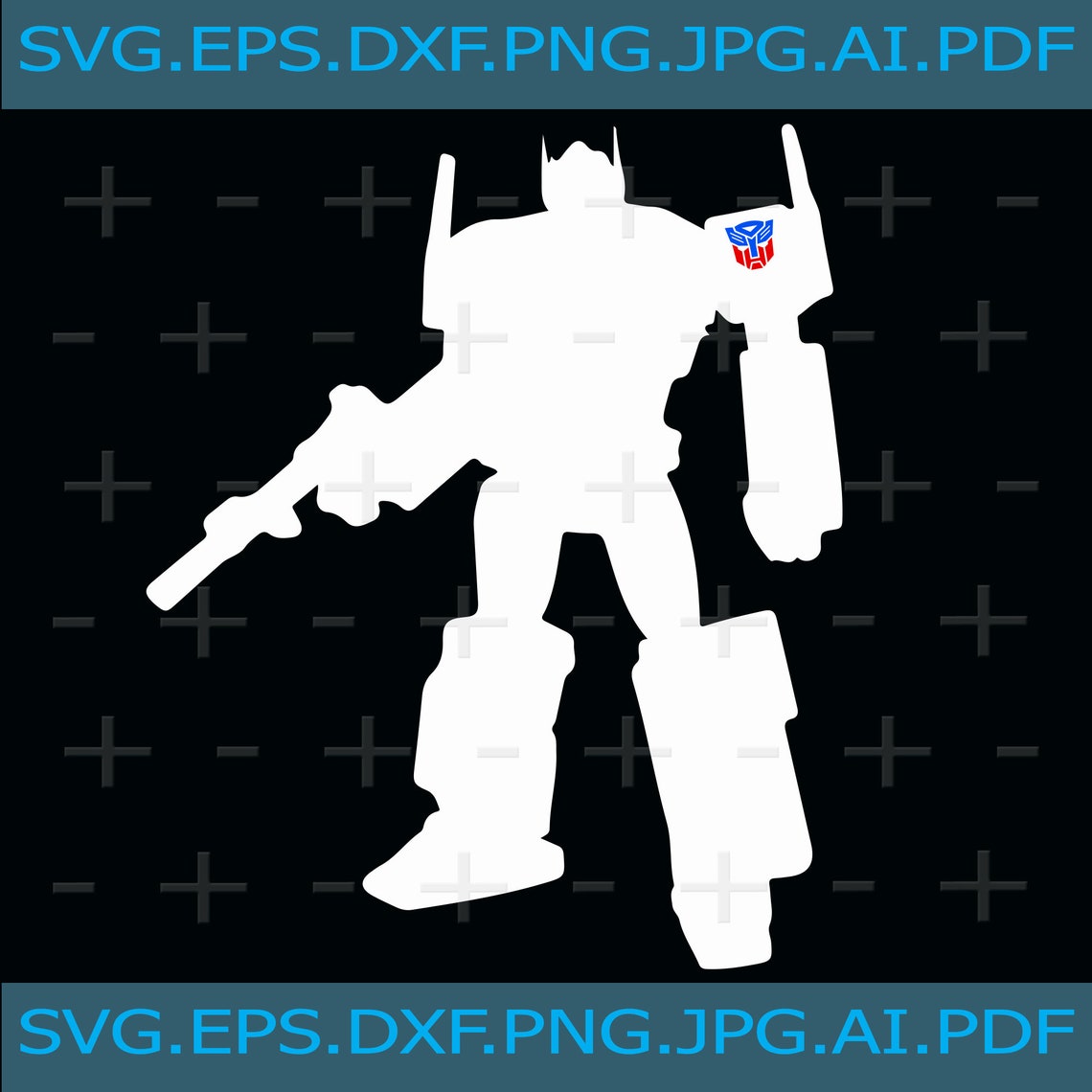Optimus Prime Svg Optimus Prime Vector Optimus Prime Face - Etsy UK