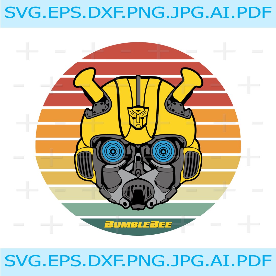Bumblebee Svg, Bumblebee Vector, Bumblebee Face, Bumblebee, Clipart ...