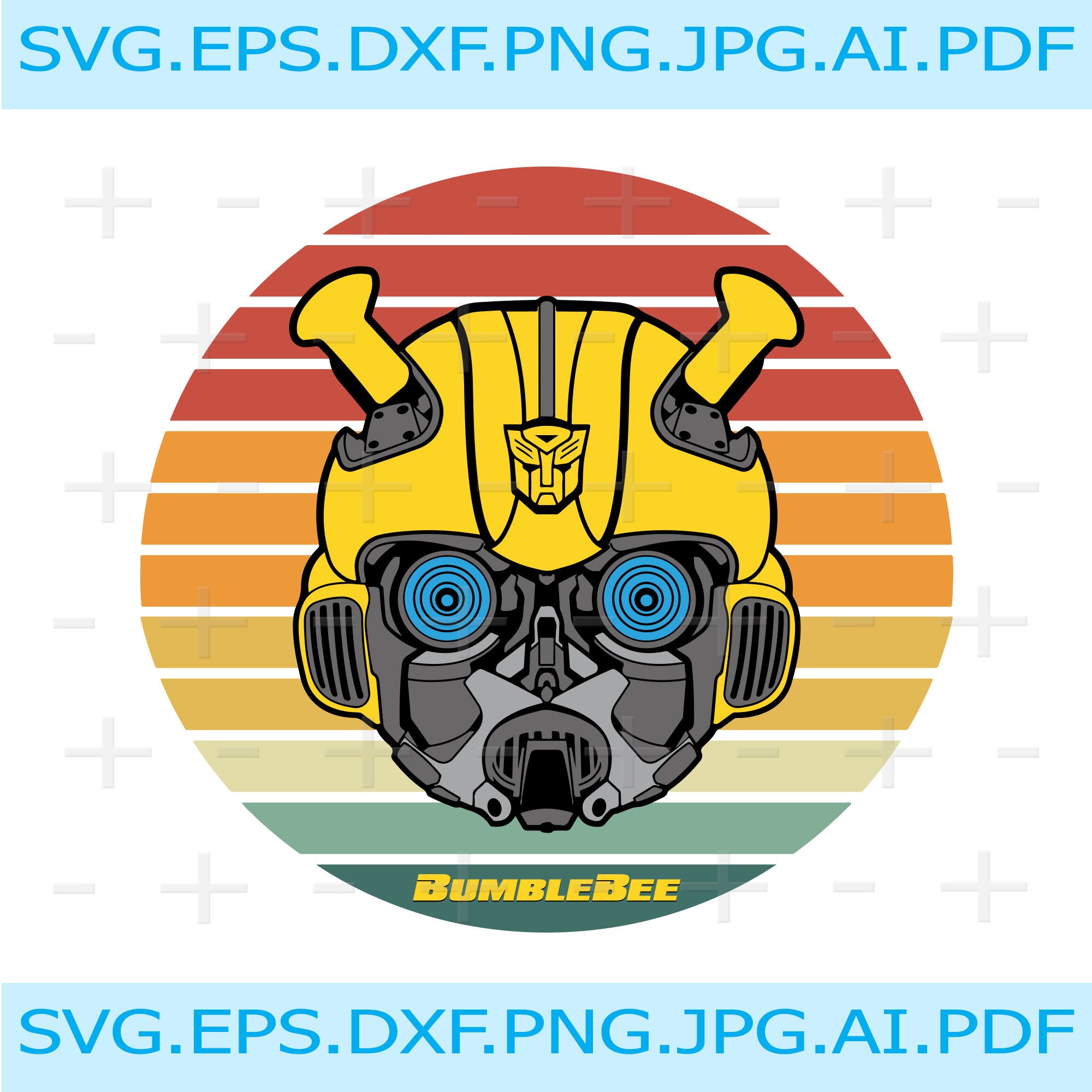 Bumblebee Svg, Bumblebee Vector, Bumblebee Face, Bumblebee, Clipart ...