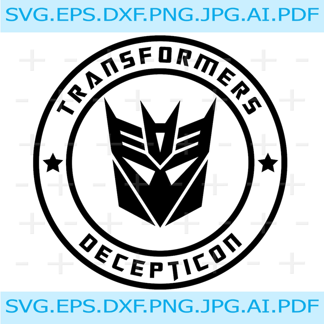 Decepticon Svg, Transformers Svg, Transformers Logo, Optimus Prime Svg ...