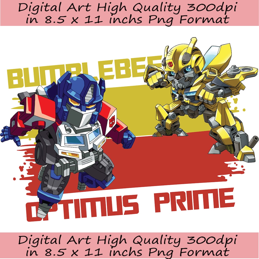 Bumblebee and Optimus Prime Png, Transformers Clipart ,superhero ...