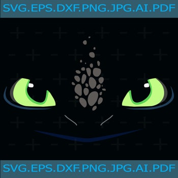 Toothless Svg - Etsy