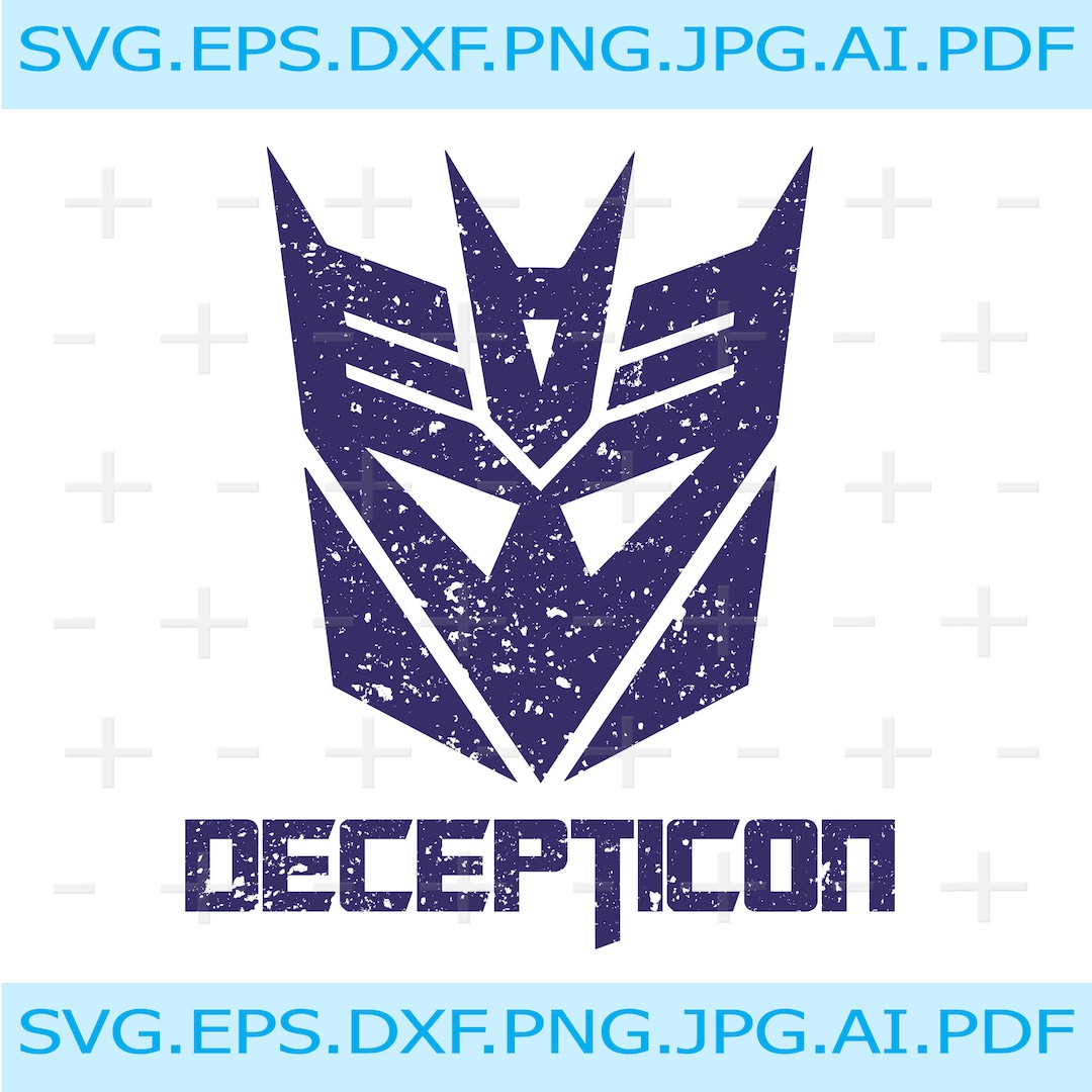 Decepticon Svg, Transformers Svg, Transformers Vector Logo, Robot ...