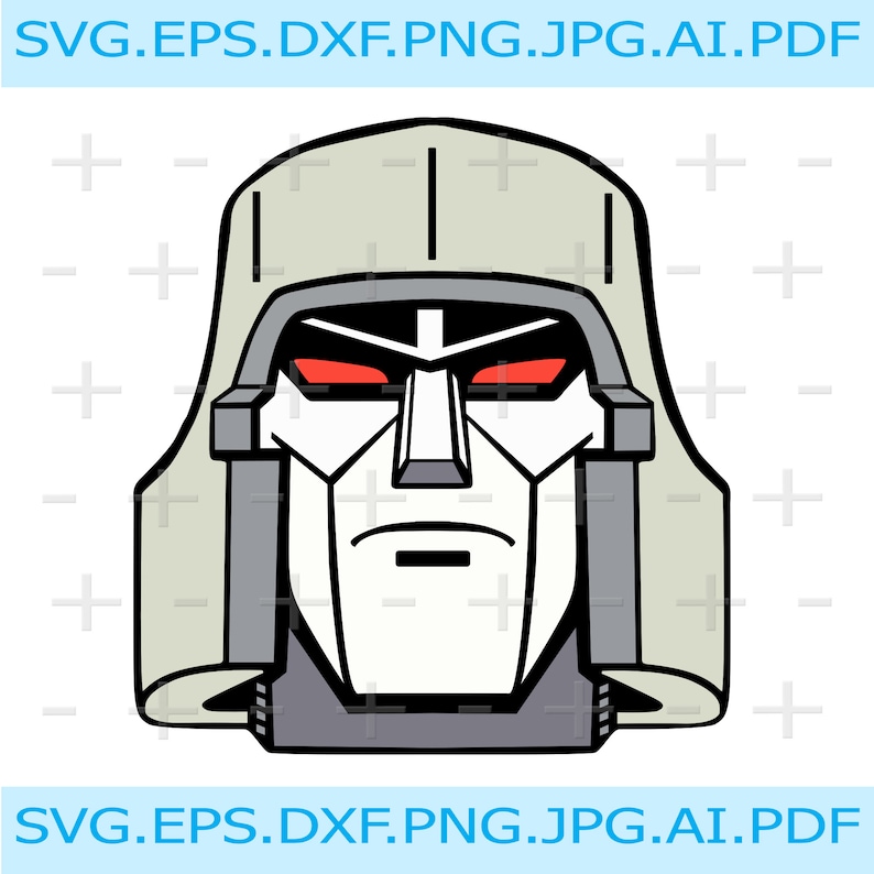 Megatron Svg, Megatron Vector, Megatron Face, Megatron Clipart ...