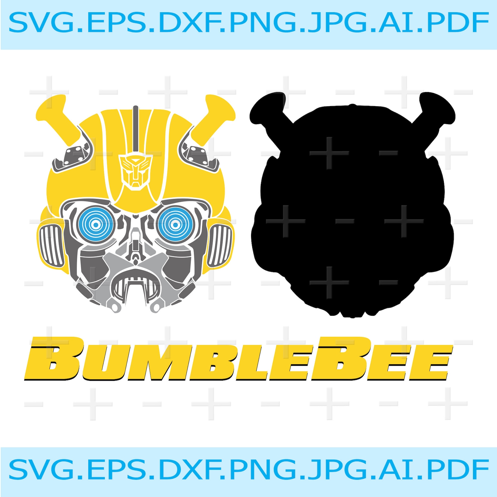 Bumblebee Svg, Bumblebee Vector, Bumblebee Face, Bumblebee, Clipart ...