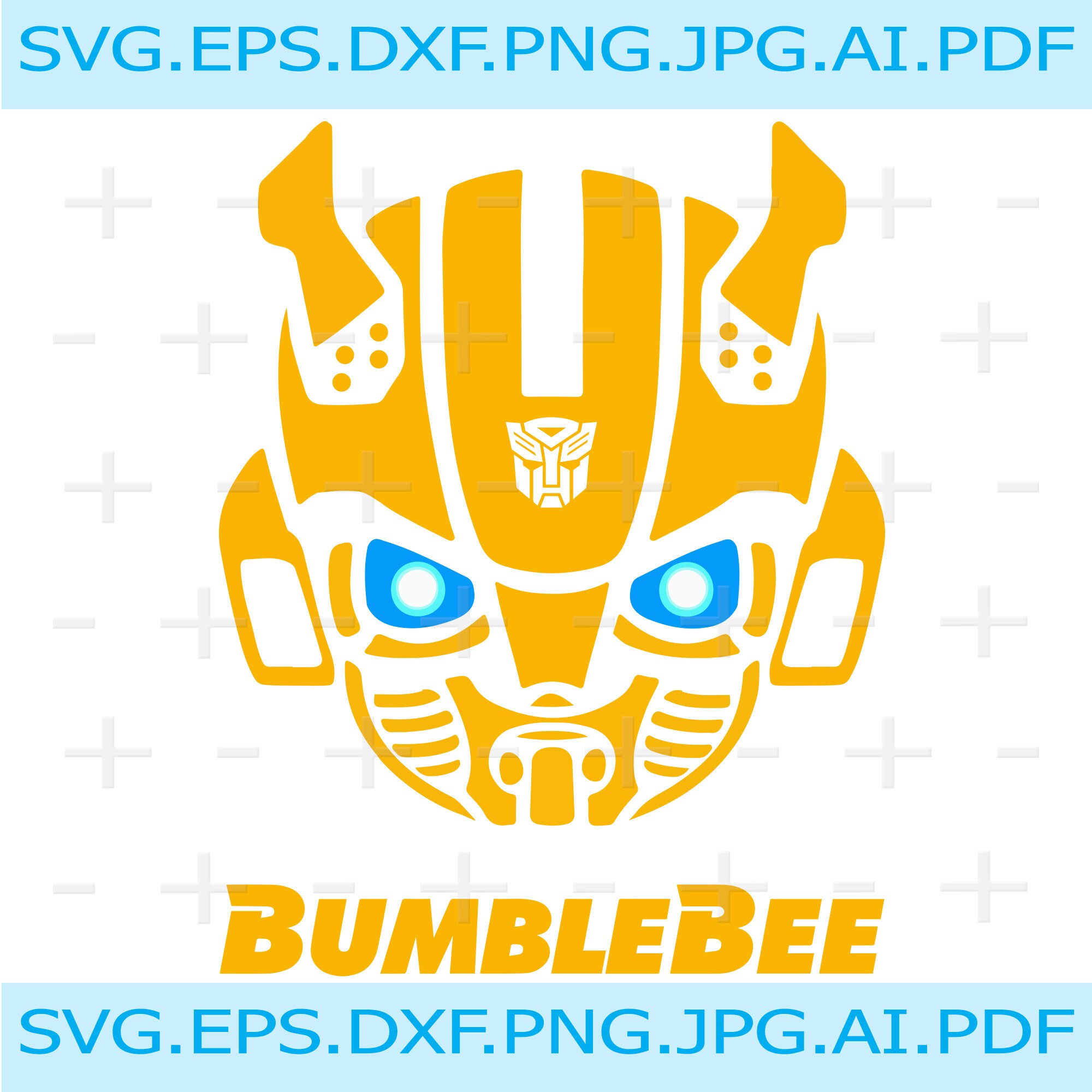 Bumblebee svg Bumblebee vector Cara de abejorro Abejorro - Etsy México
