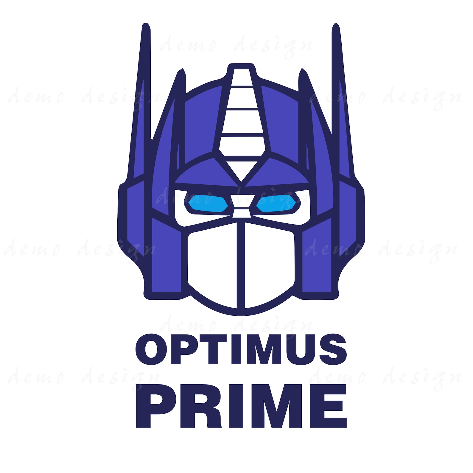 Optimus Prime Svg Optimus Prime Vector Optimus Prime Face | Etsy Canada