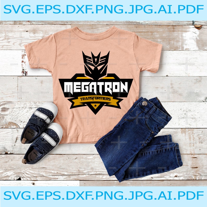 Megatron SVG: Transformers Decepticon Logo Vector (digital Files) - Etsy