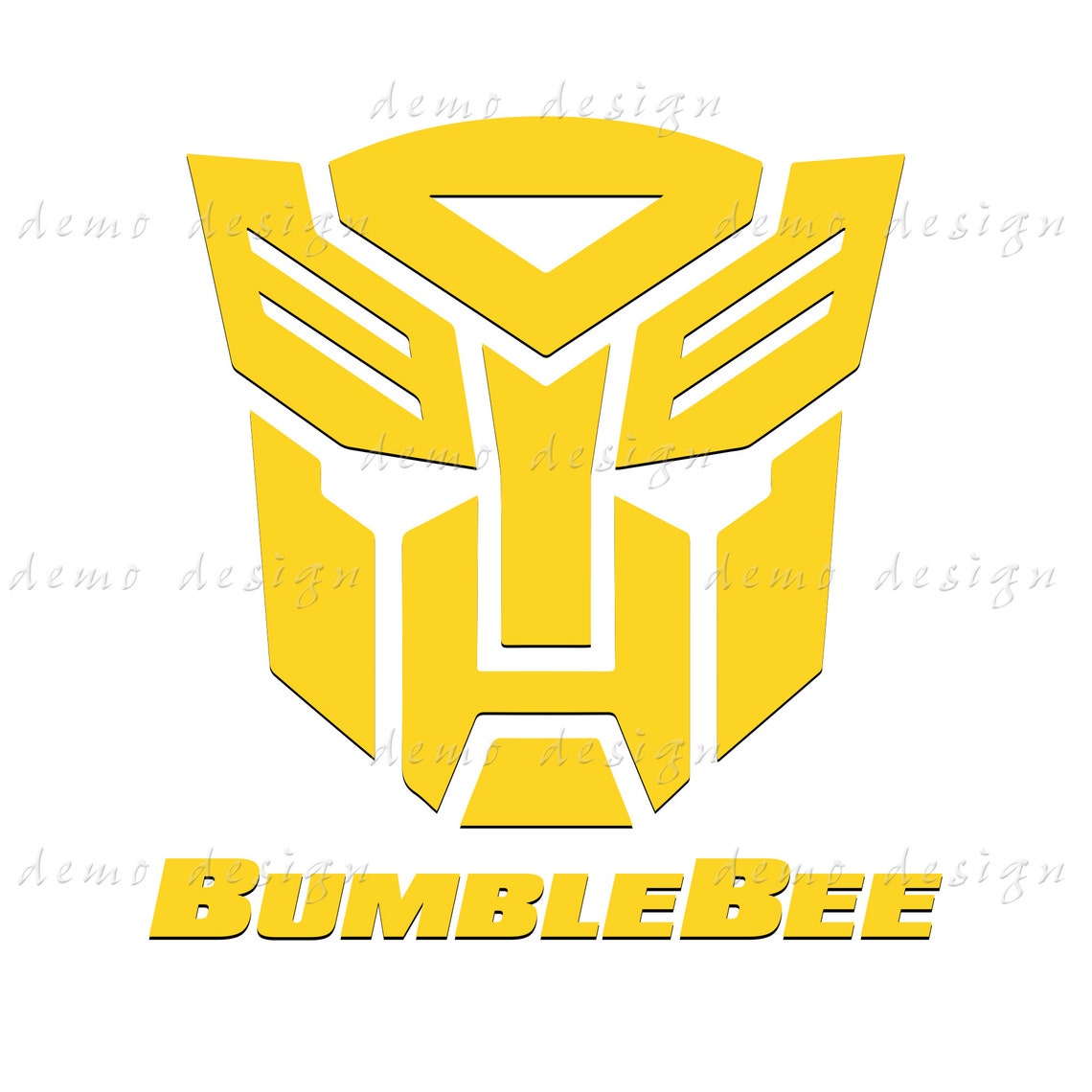 Bumblebee Transformer SVG Vector Clipart (digital Files) - Etsy