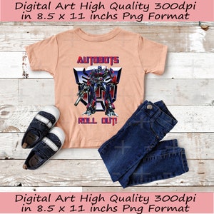 Optimus Prime Autobots Roll Out PNG Clipart (digital Download) - Etsy