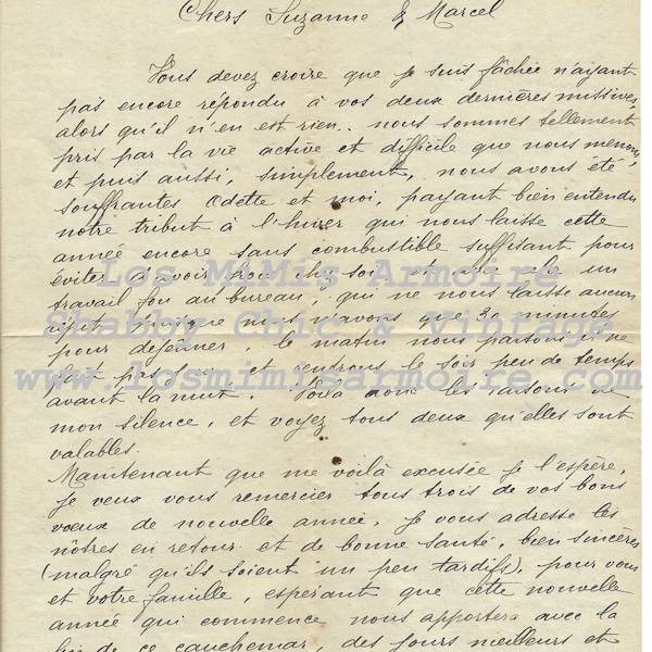 French Documents - Etsy