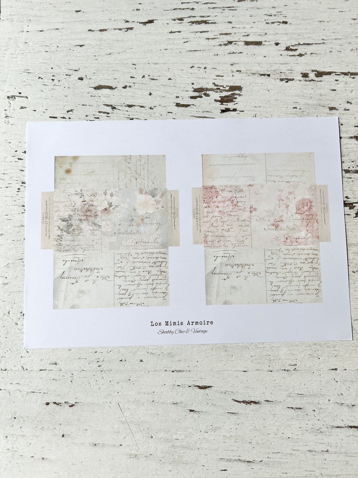 Vintage French Envelopes Digital Download printable - Etsy