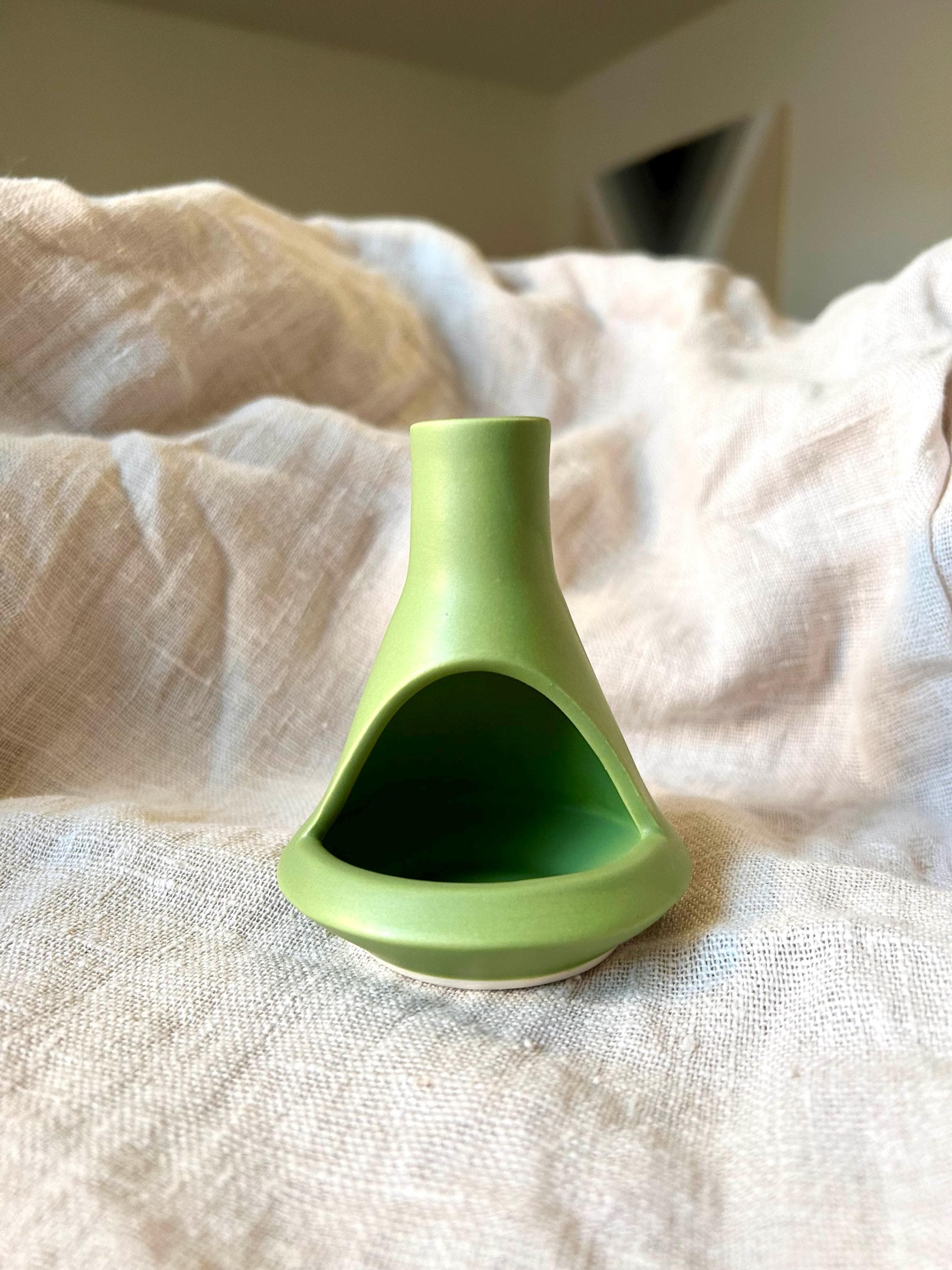 Mid-century Modern Incense Chiminea Palo Santo Burner Candle Holder ...