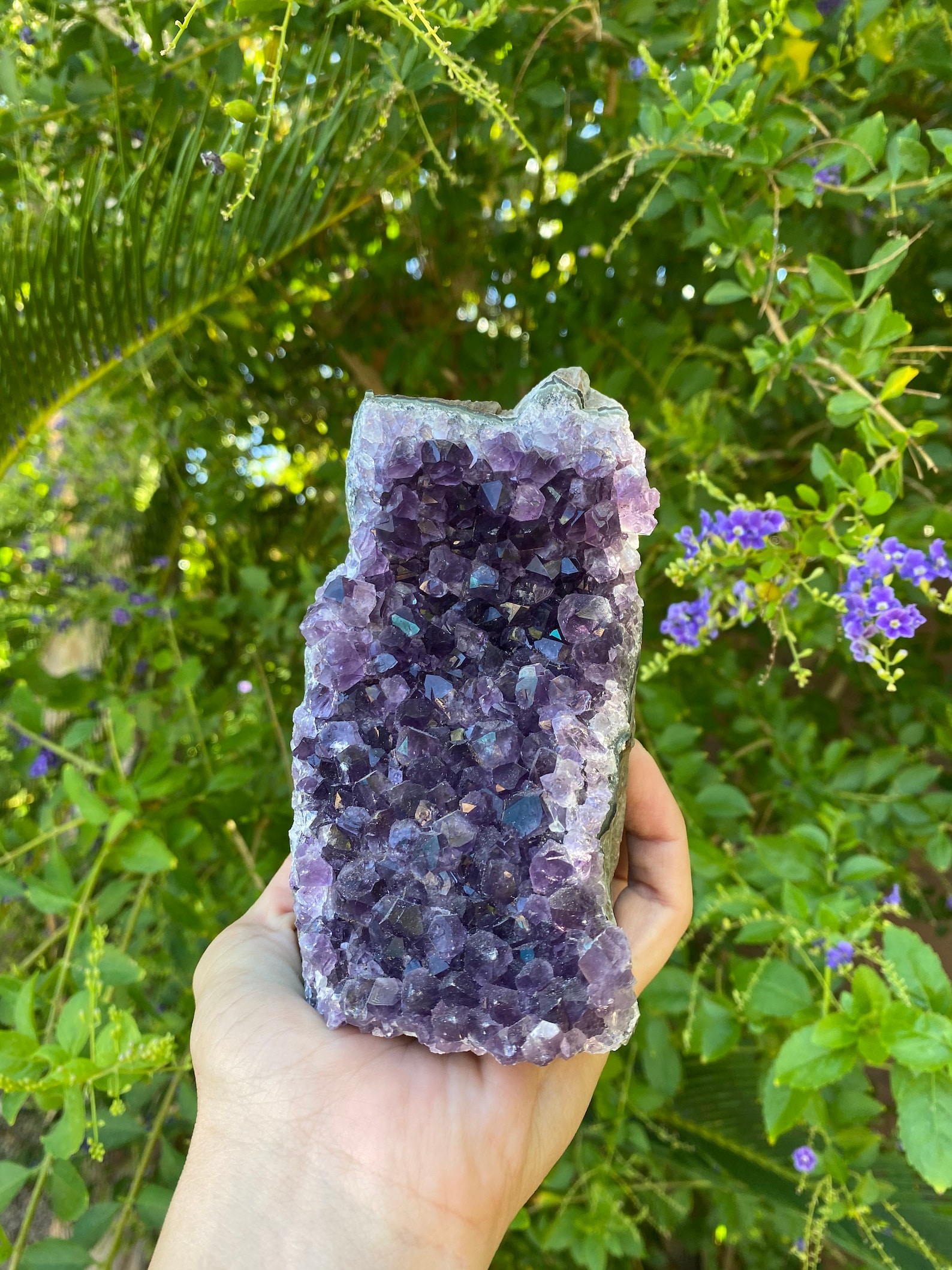 Raw Large Amethyst Base 1.75 to 2.1 lbs Purple large | Etsy