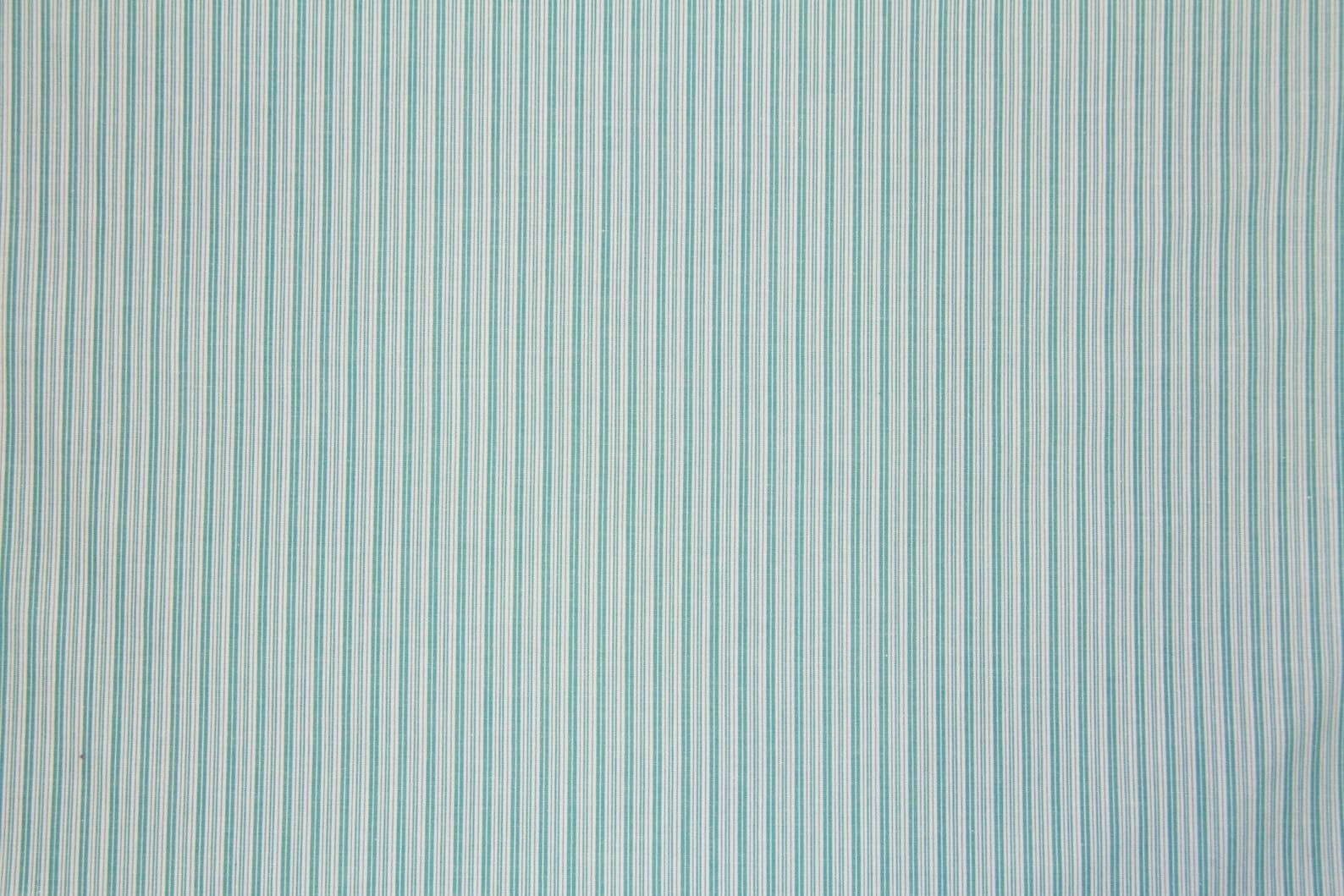59 Teal & White Stripe Poly/Cotton Fabric By The Yard - Etsy.de