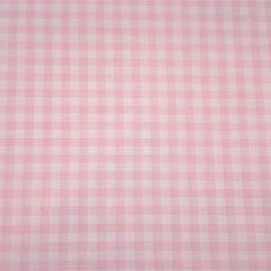 1/4" Pink 59"/60" Gingham Check Poly/cotton Fabric - by the Yard - Etsy
