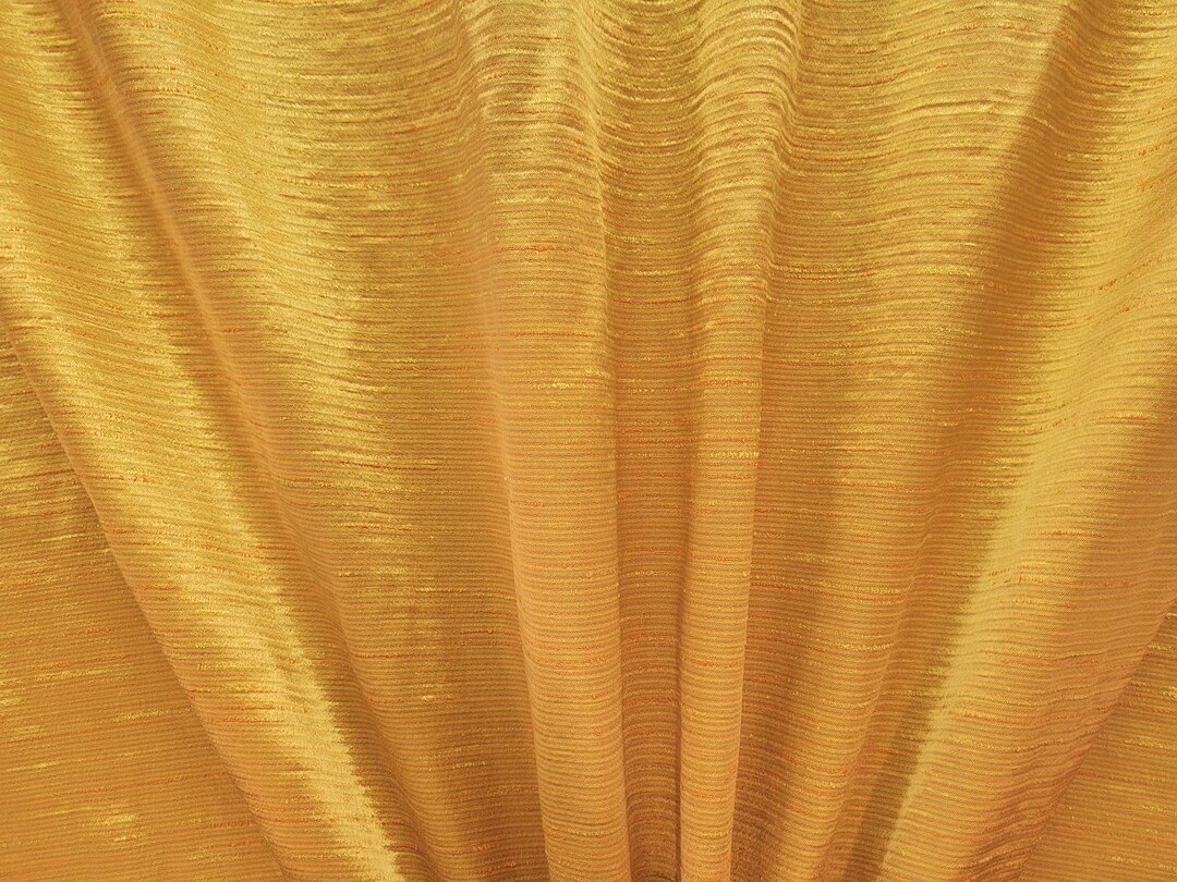 Vintage Drapery Gold Antique Satin Fabric - by the Yard - Etsy