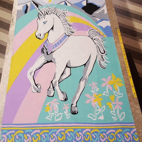 Unicorn Fabric Panel - Etsy